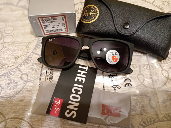 Ray Ban Justin RB4165 model 622/T3 Polarized