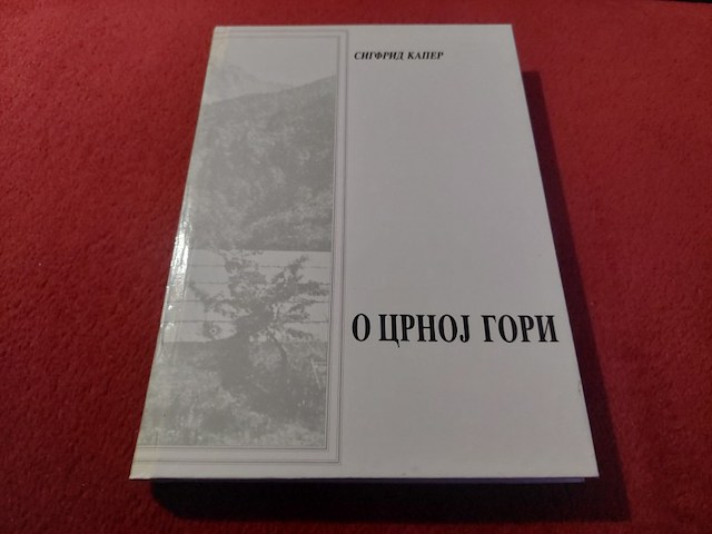 O Crnoj Gori Sigfrid Kaper