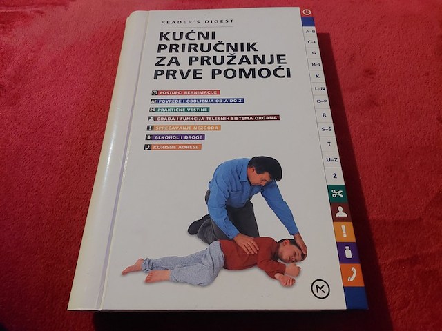 Kućni priručnik za pružanje prve pomoći