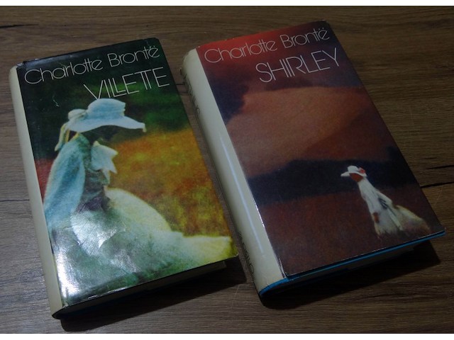 Dve knjige  CHARLOTTE BRONTE Villette, Shirley