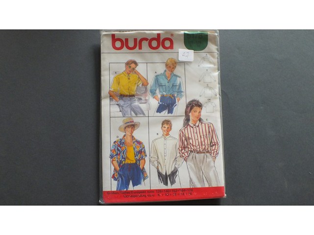 Original Nemačka Burda kroj, Burda šnit broj 5178