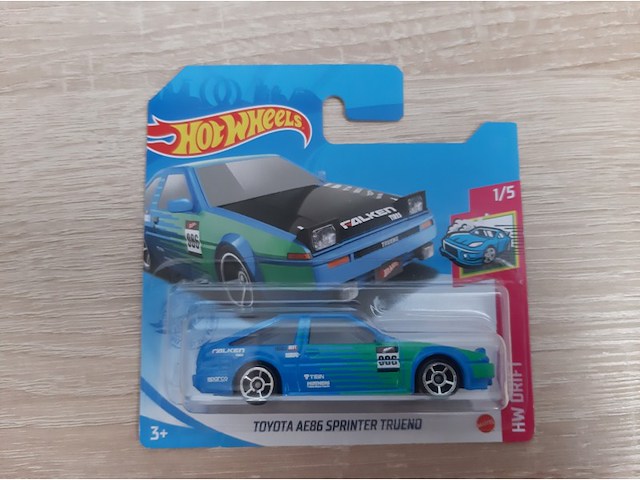 Hot Wheels Toyota AE86 Sprinter Trueno