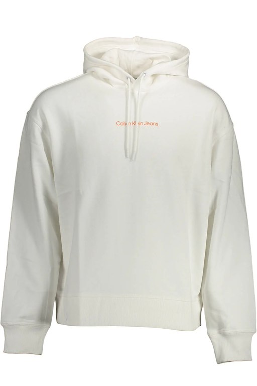 CALVIN KLEIN Muški duks J30J321905_BIANCO_YAF, Beli