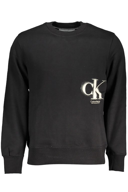 CALVIN KLEIN Muški duks J30J322885_NERO_BEH, Crni