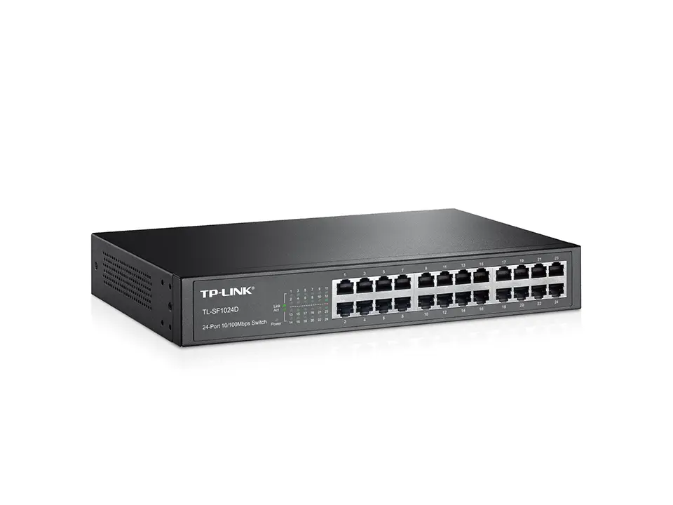 TP-LINK Switch TL-SF1024D 24x RJ45/10/100Mbps/Rackmount metalno kućište