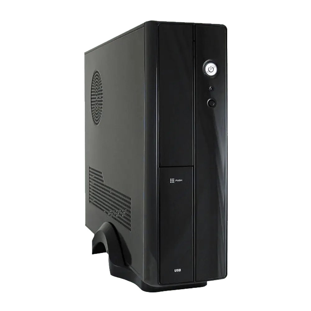 LC POWER Kućište 1400MI Mini Tower Micro-ATX crno