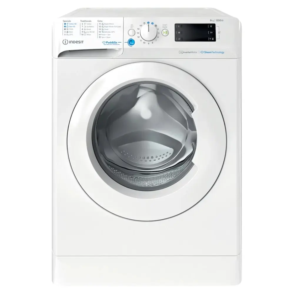 Indesit BWE 81295X WV EE Mašina za pranje veša 8kg, 1200obr/min, Bela