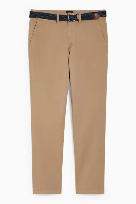 C&A Chinos Muške pantalone, Regular fit, Casual, Bež