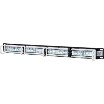 INTELLINET Prespojni panel Cat5e, UTP, 24-portni, 19'', 1U crni