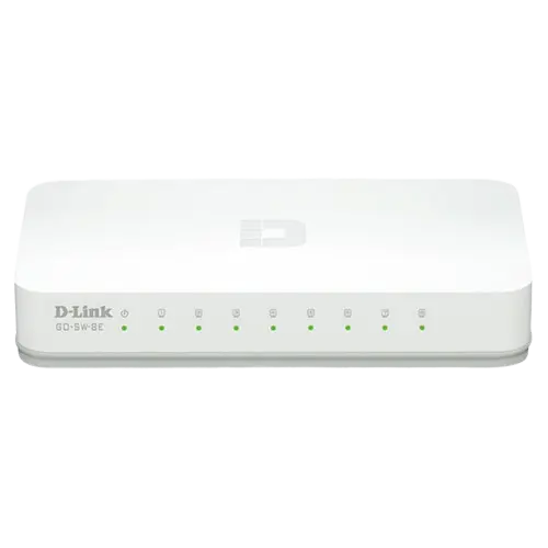 D-LINK Switch 8-portni gigabitni neupravljivi GoSwitch8G beli