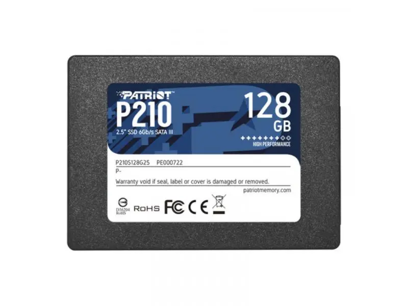 PATRIOT SSD 2.5 SATA3 128GB P210 450MBs/430MBs P210S128G25