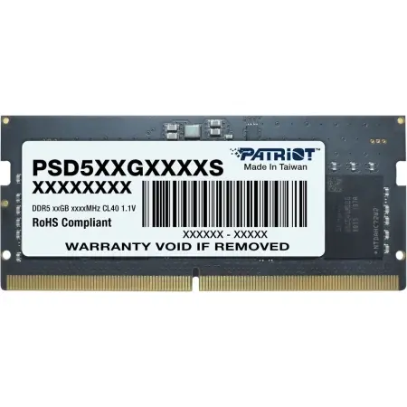 Patriot Memori Signature Line DDR5 SO-DIMM 32GB 5600MHz, crna