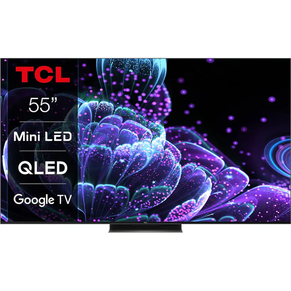 TCL Televizor 55C835 55", Smart, Crni