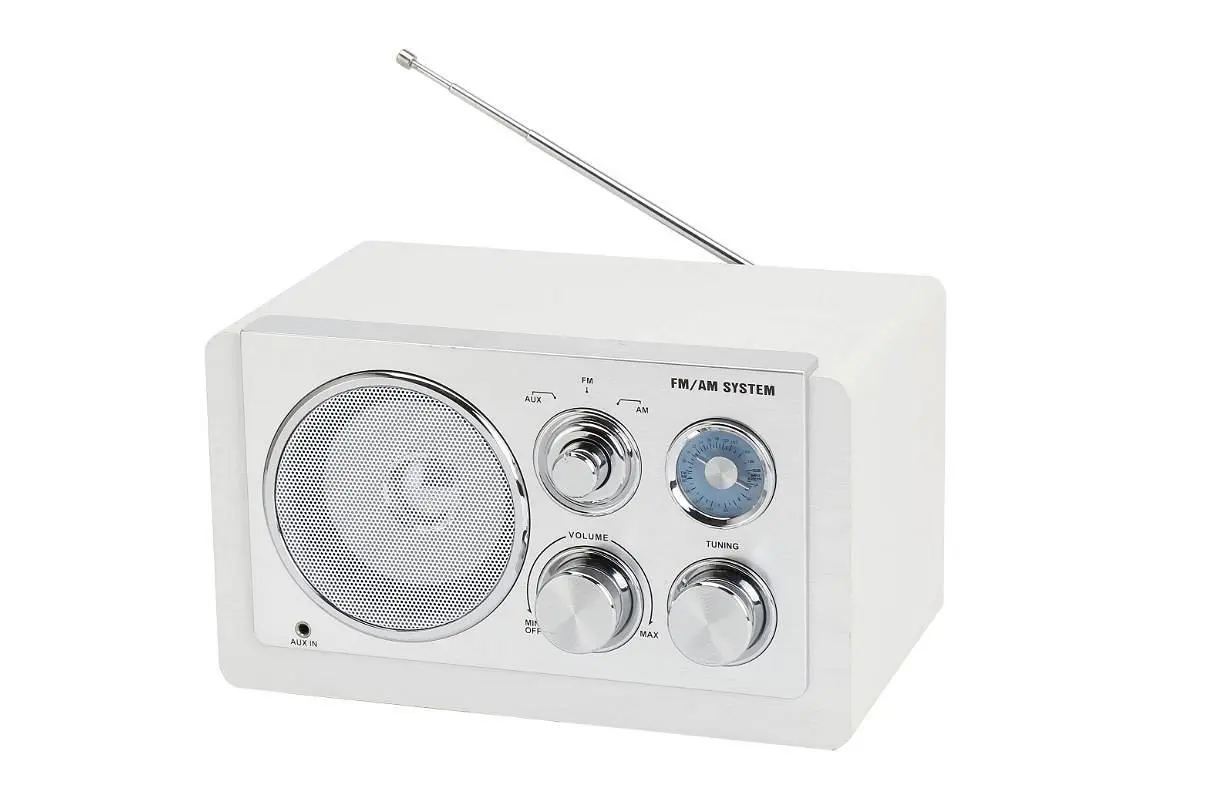 DENVER FM Radio TR-63W, 15W, Beli