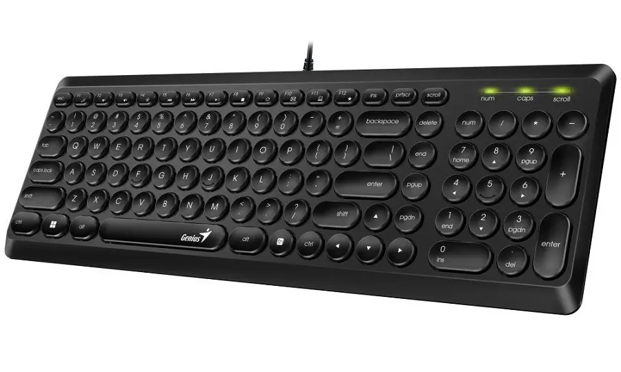 GENIUS Tastatura SlimStar Q200 crna