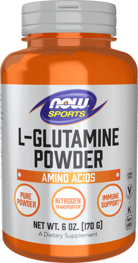 NOW Glutamine pure pwd 6OZ