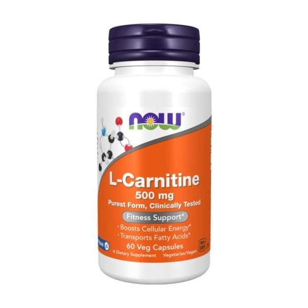 NOW L CARNITIN 60X500MG