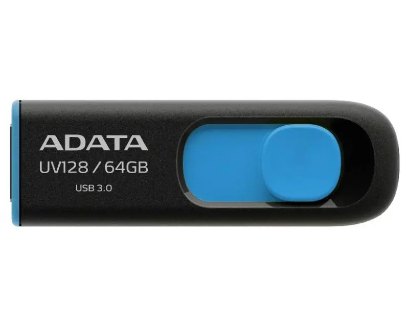 A-DATA USB flash 64GB 3.1 AUV128-64G-RBE crno-plavi