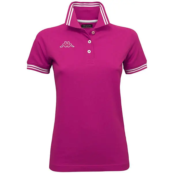 KAPPA Ženska polo majica Logo Maltax Wss Slim roze