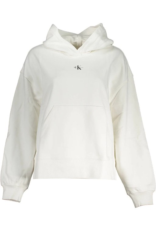 CALVIN KLEIN Ženski duks J20J220434_BIANCO_YAF, Beli