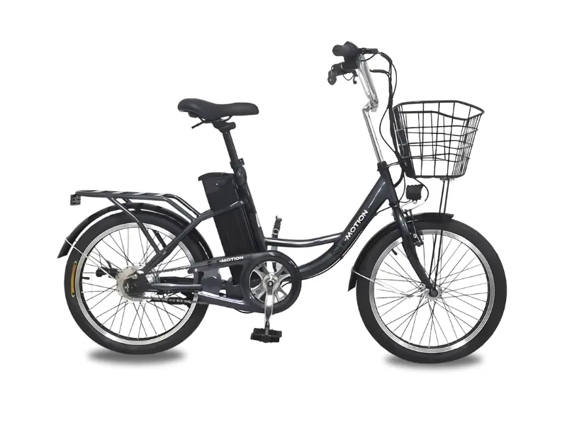 E MOTION Električni bicikl Mini, 20", Sivi