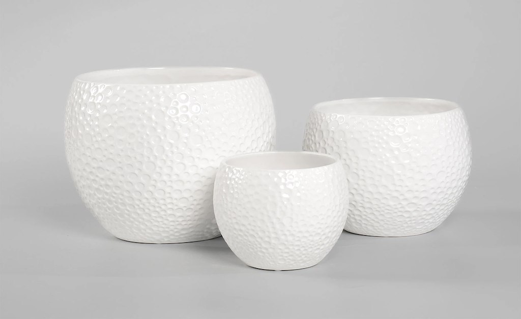 Saksija lc5033 white 20.5x15.5 cm