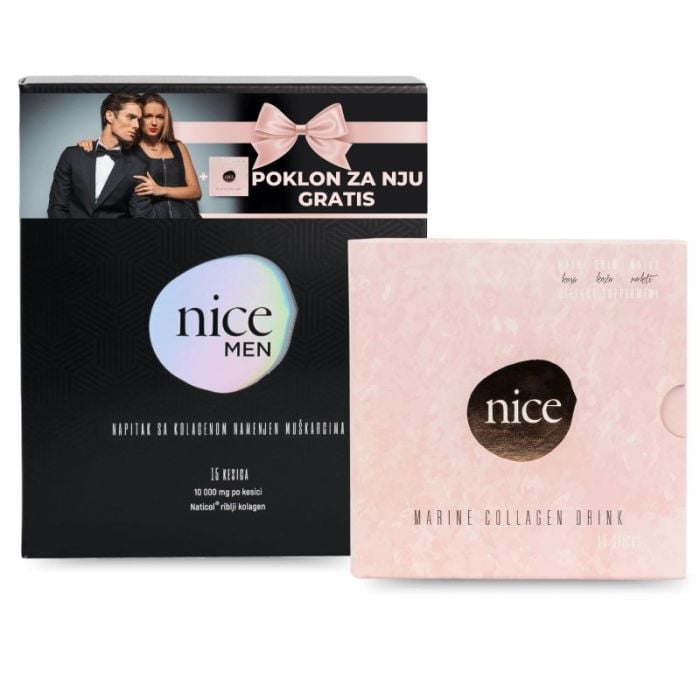 Nice men collagen + Nice marine collagen 15 kesica gratis