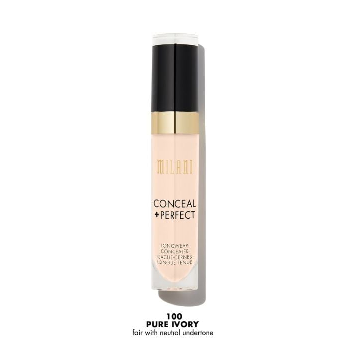 Milani conceal + perfect konsiler 100 pure ivory
