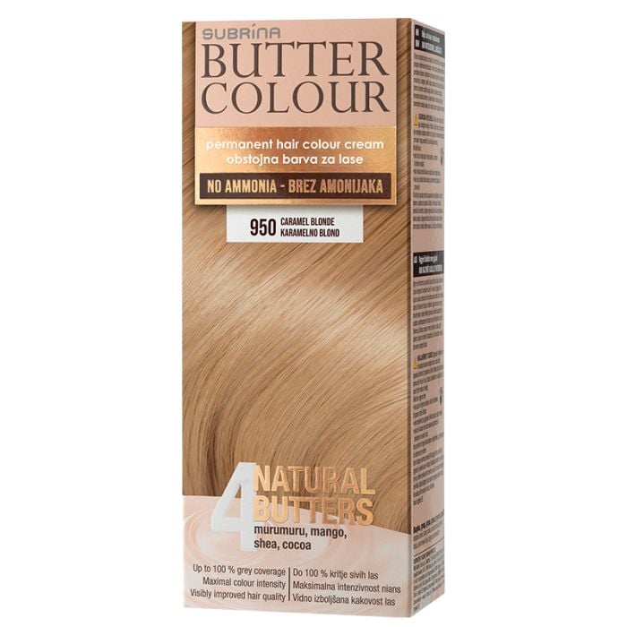 Subrina butter colour 950 karamel plava farba za kosu