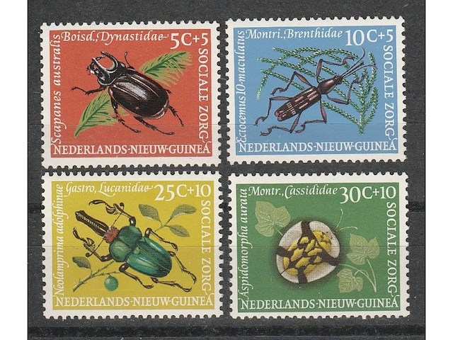 Netherlands New Guinea - 1961 - Beetle - MNH