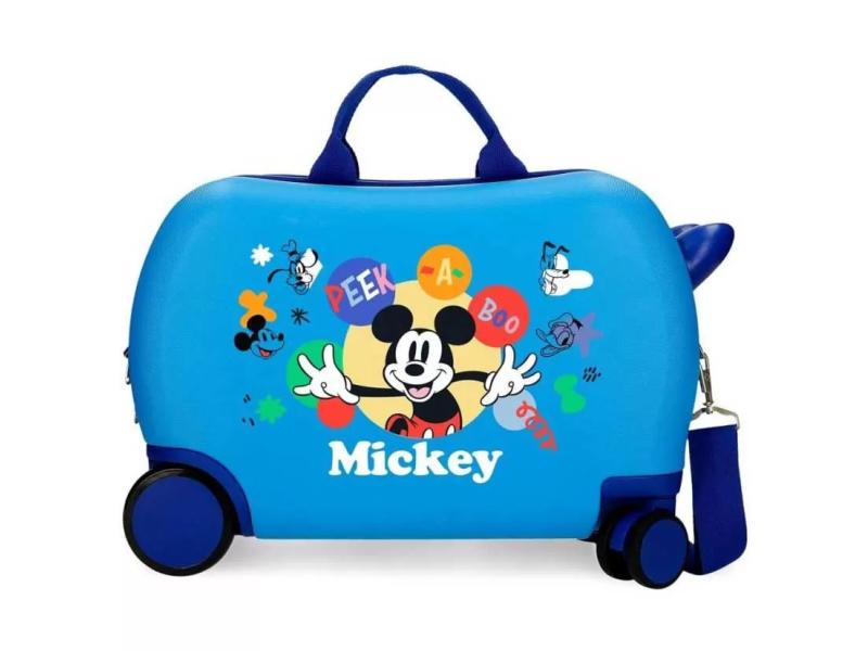 MICKEY DEČJI KOFER ZA PUT I VOŽNJU DISNEY PEEK-A-BOO BLUE 42210 PLAVI