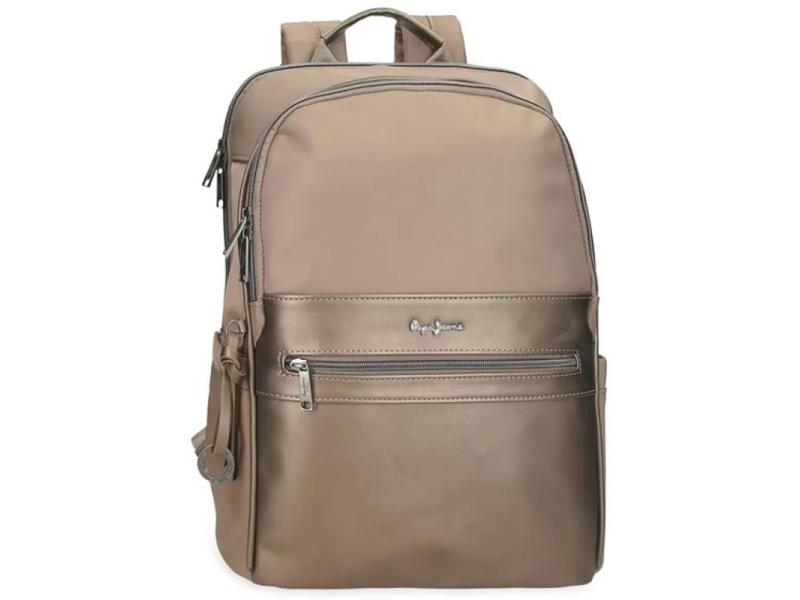 PEPE JEANS RANAC 40CM SA PREGRADOM ZA LAPTOP RUBY BEIGE 70824