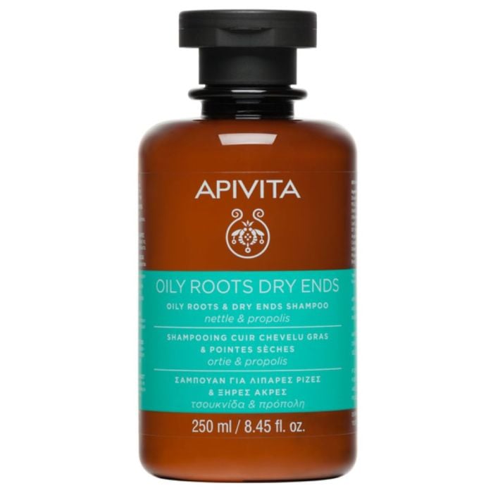 Apivita šampon za masnu kosu sa suvim krajevima 250 ml