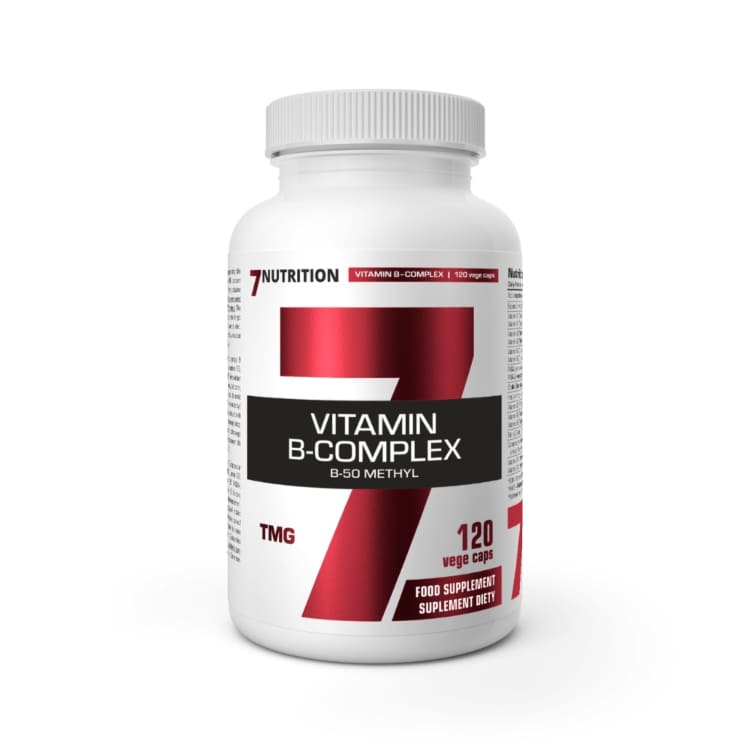 7 Nutrition Vitamin B-Complex B-50 Methyl 120 kapsula