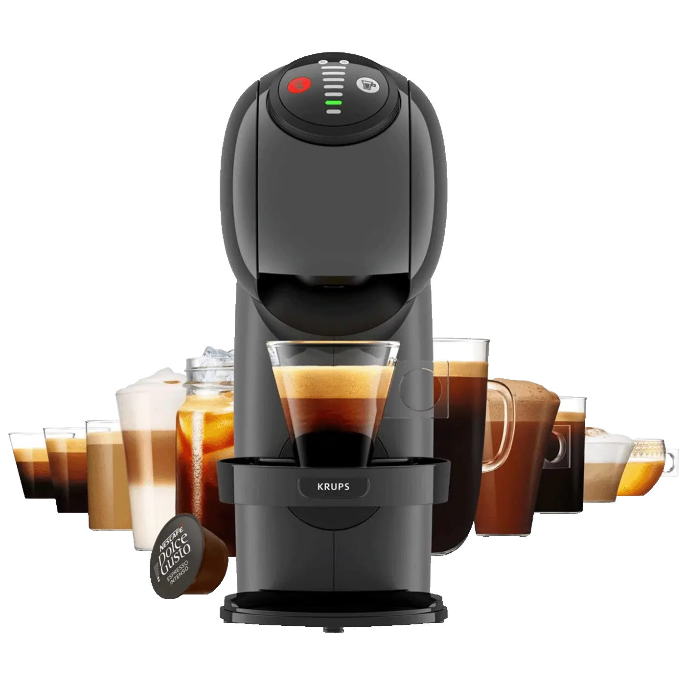 Krups Espresso aparat za kafu, Dolce Gusto Genio S - KP243B10, crna