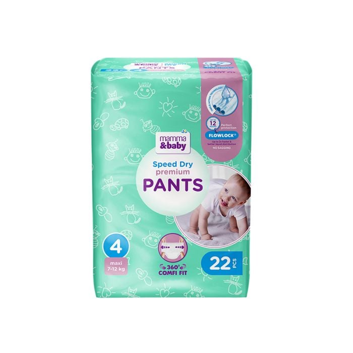 Mamma&baby pants pelene 4 22kom