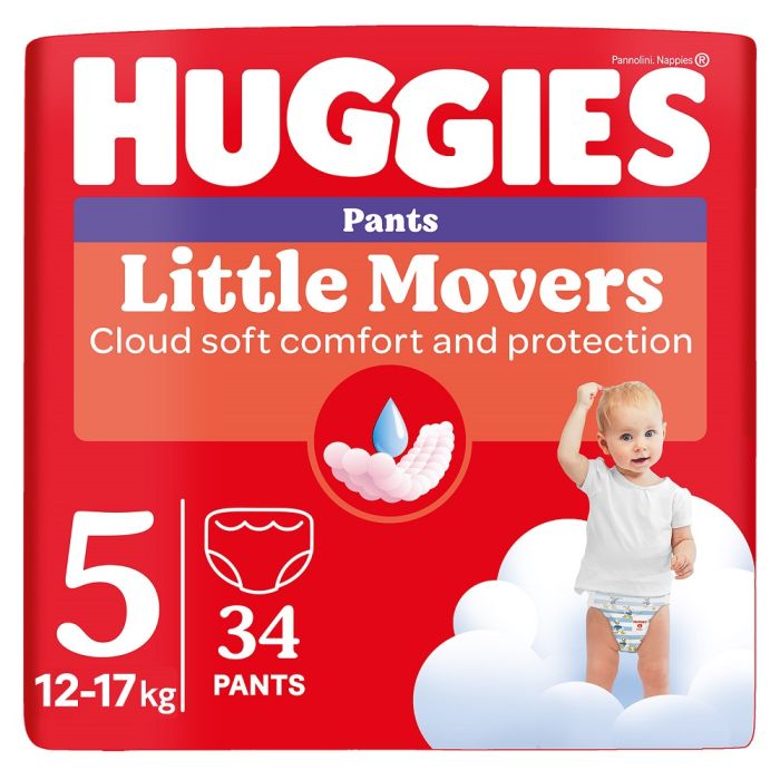 Huggies Pants, dečje pelene gaćice veličina 5, 34 kom