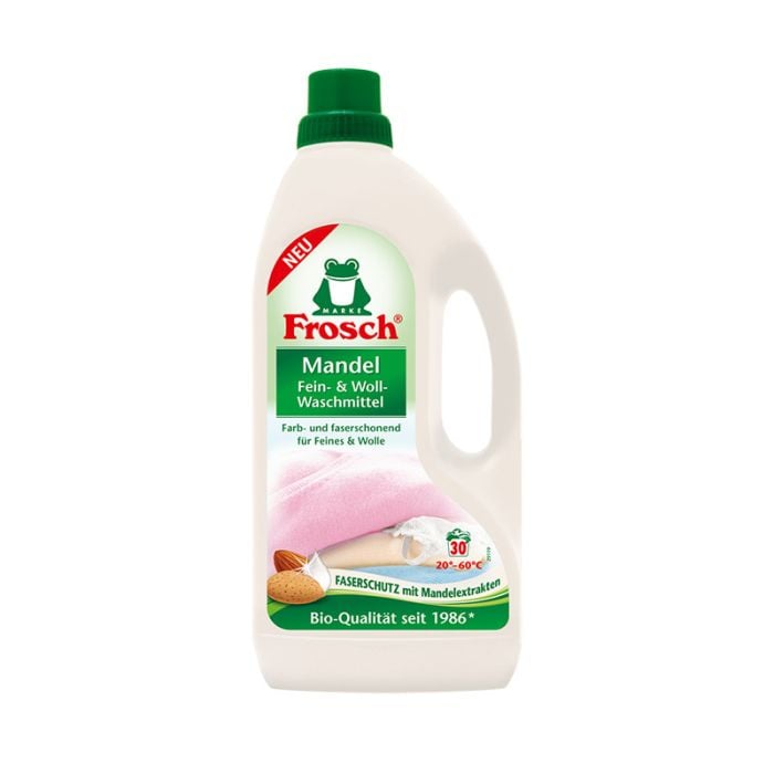 Frosch Fine&wool almond tečni deterdžent 1.5l