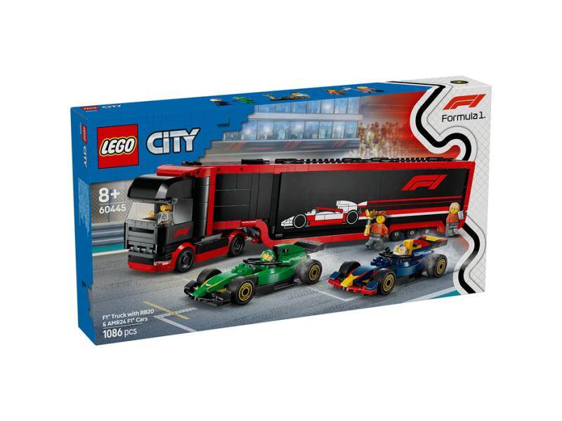 LEGO 60445 F1® KAMION SA RB20 I AMR24 F1® FORMULAMA
