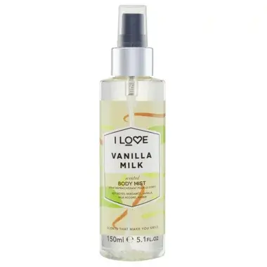 I LOVE Mirisni sprej za telo Vanila, 150 ml