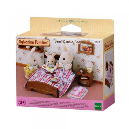 Sylvanian semi-double bed ( EC5019 )