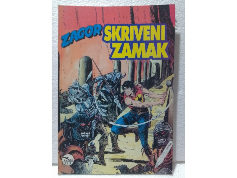 Zagor br 3 SKRIVENI ZAMAK ... 5+