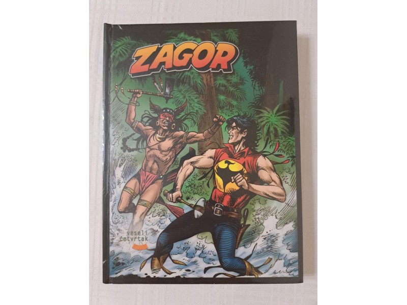 ZAGOR knjiga broj 3 - Veseli Cetvrtak - GLANCER -