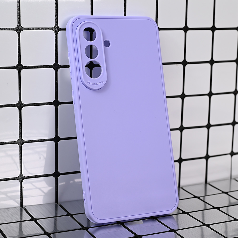 Zastitna maska (futrola) 3D Camera - Samsung A566 Galaxy A56 5G ljubicasta