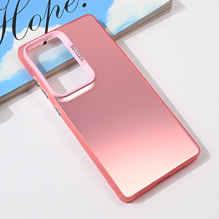 Zastitna maska (futrola) providna - Samsung S938 Galaxy S25 Ultra roze