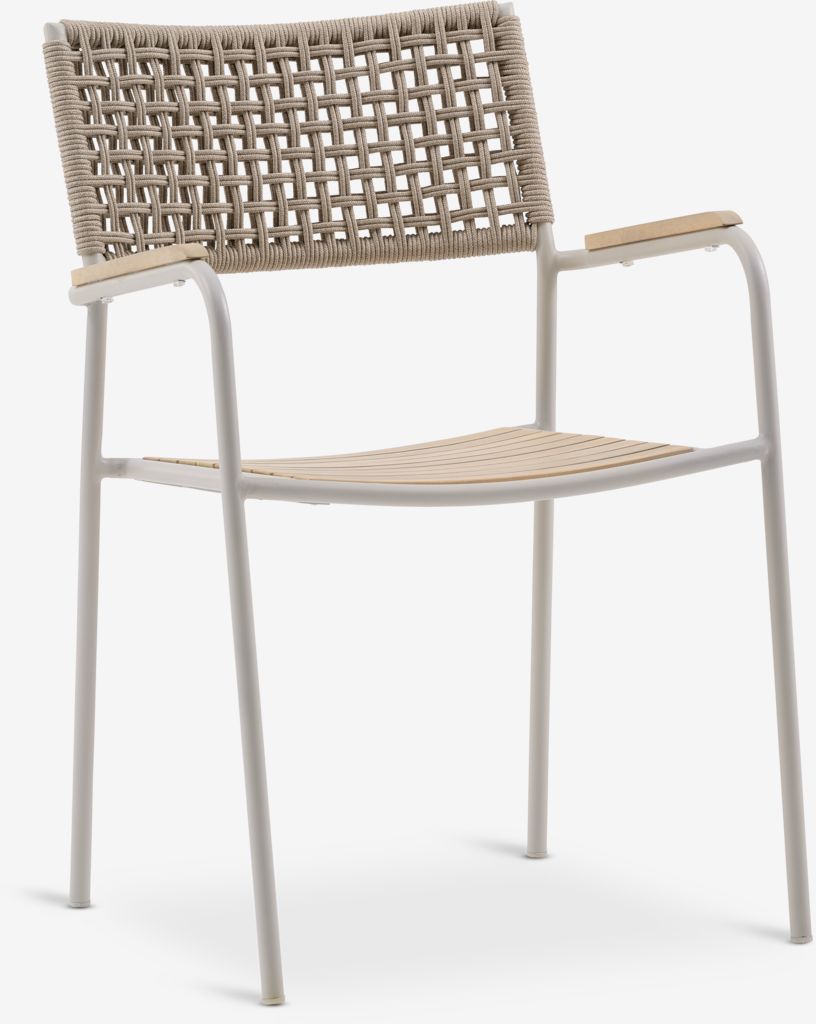 Stacking chair AJSTRUP beige