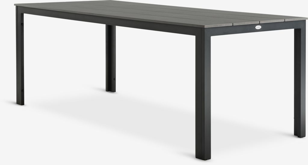 Garden table MARIELYST W90xL205 grey