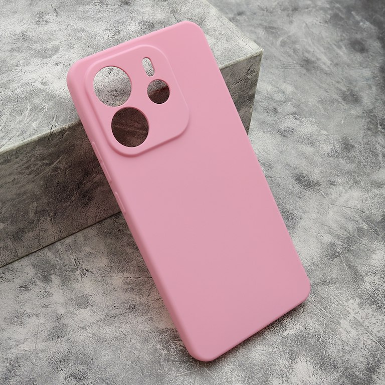 Zastitna maska (futrola) GENTLE COLOR - Xiaomi Redmi Note 14 4G roze (MS)