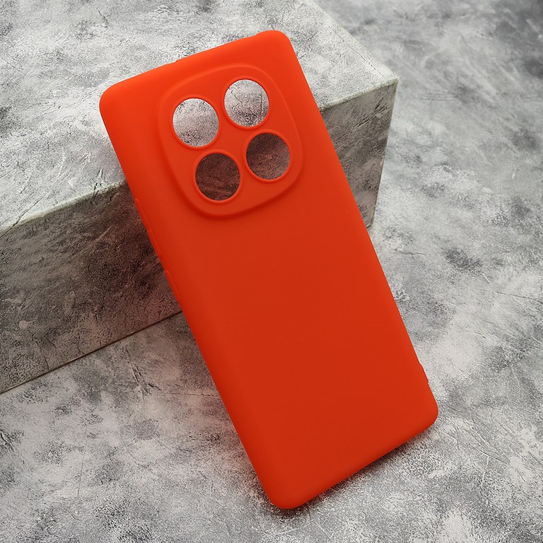 Zastitna maska (futrola) GENTLE COLOR - Xiaomi Redmi Note 14 Pro 4G crvena (MS)