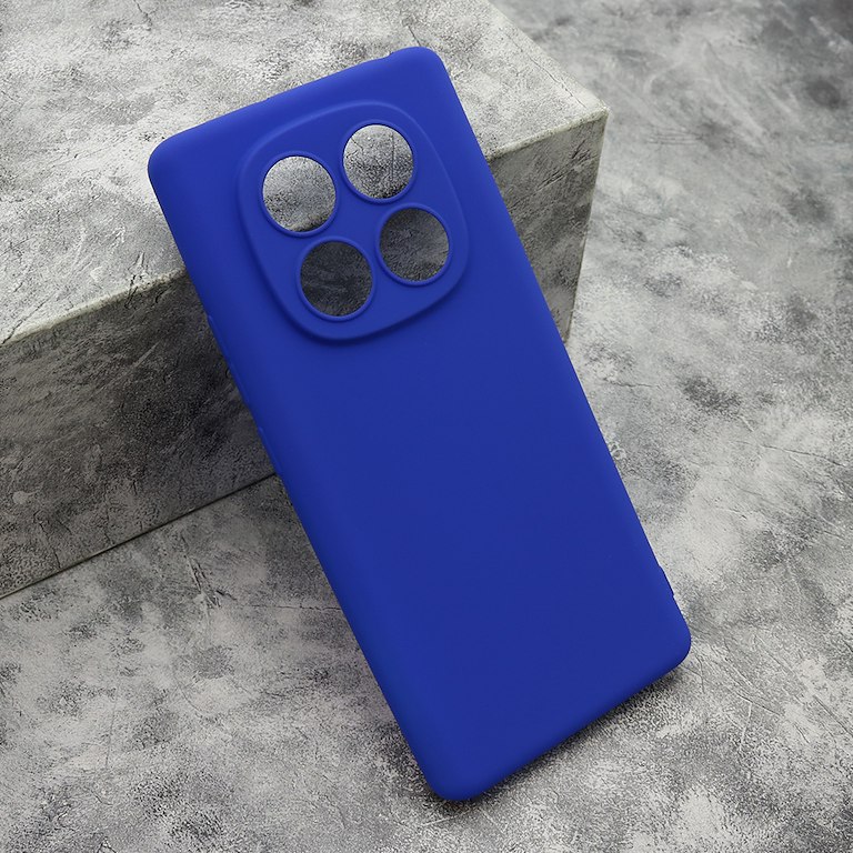 Zastitna maska (futrola) GENTLE COLOR - Xiaomi Redmi Note 14 Pro 4G plava (MS)